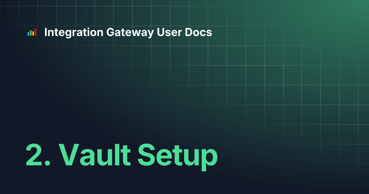 2. Vault Setup | Glyue User Docs