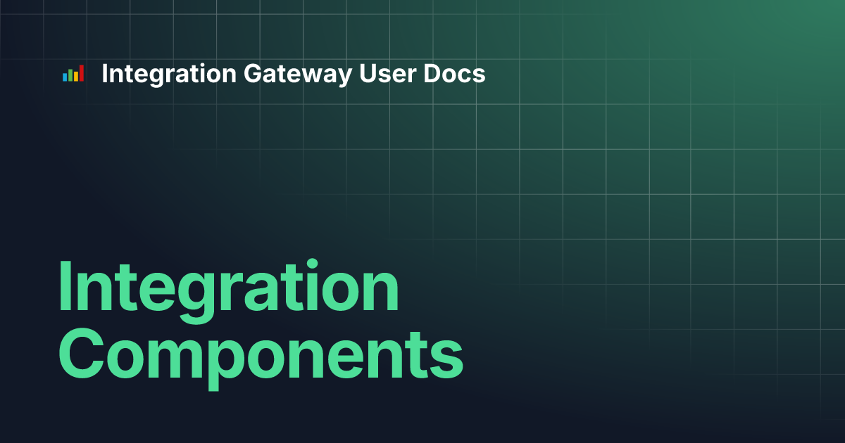 Integration Components | Glyue User Docs